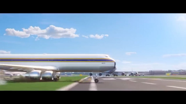 Despicable Me Grus Plane